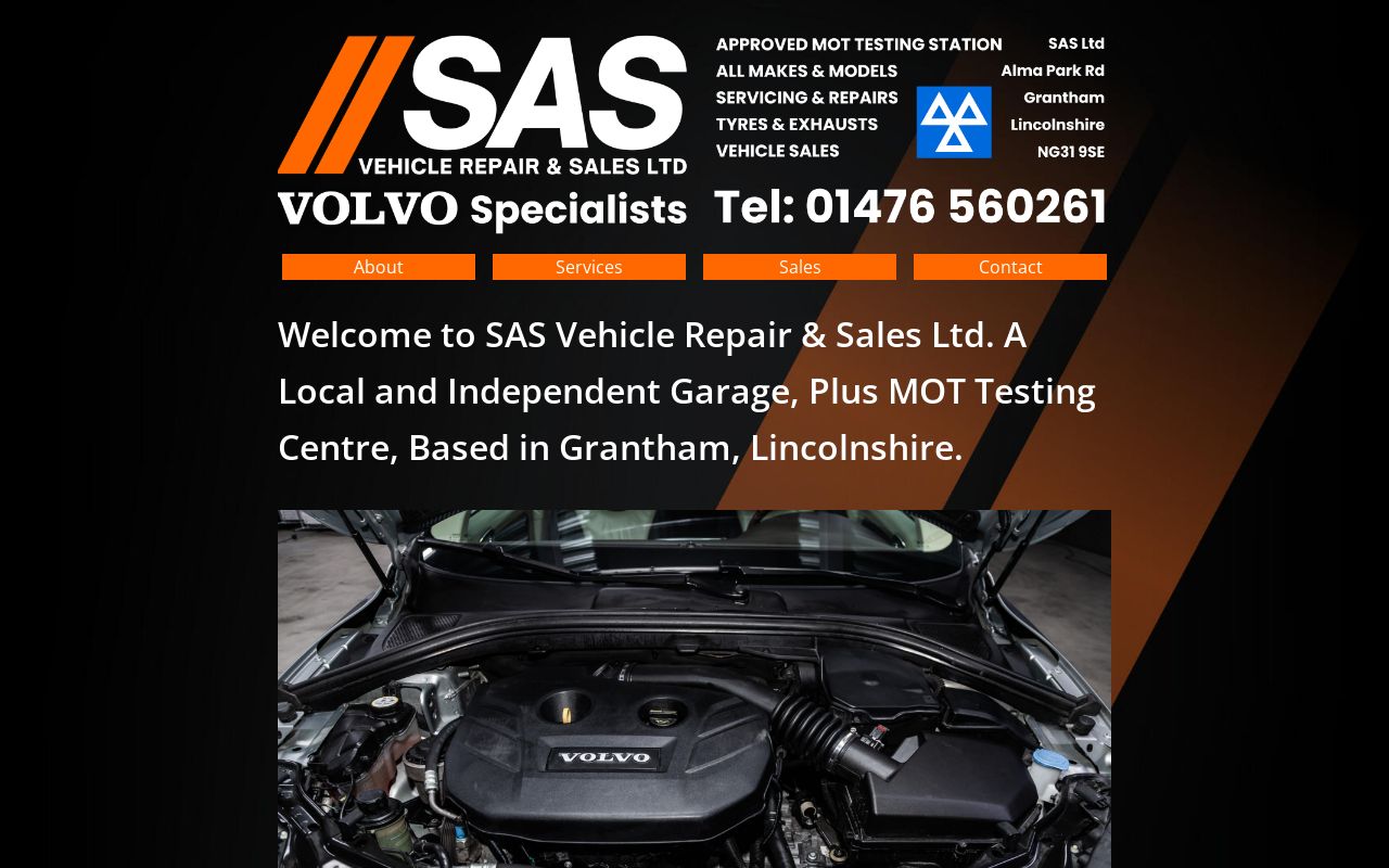 Car Service, MOT & Diagnostics in Grantham. SAS Vehicle Repair & Sales ...